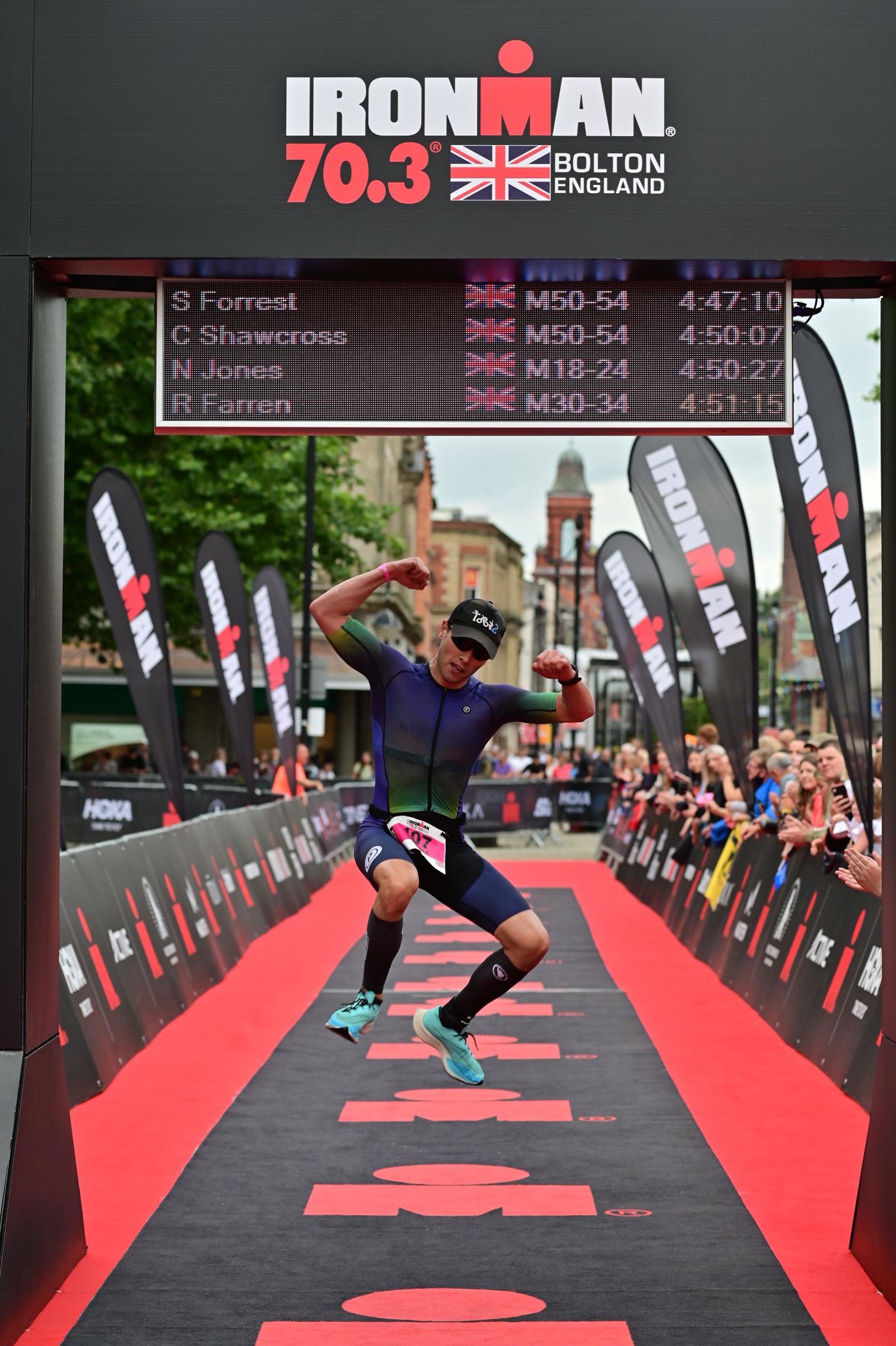 IRONMAN 70.3 BOLTON - Back to where it begin, half the distance, same ...